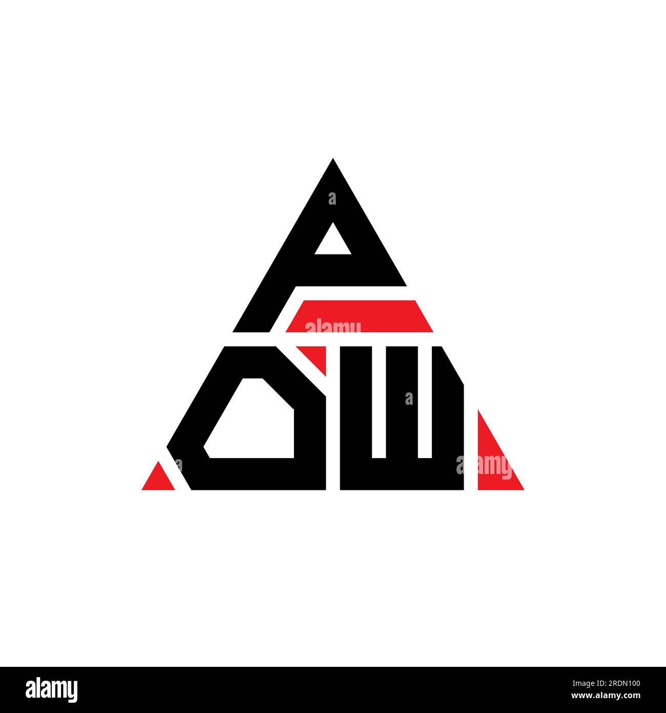 Pow triangular hi-res stock photography and images - Alamy