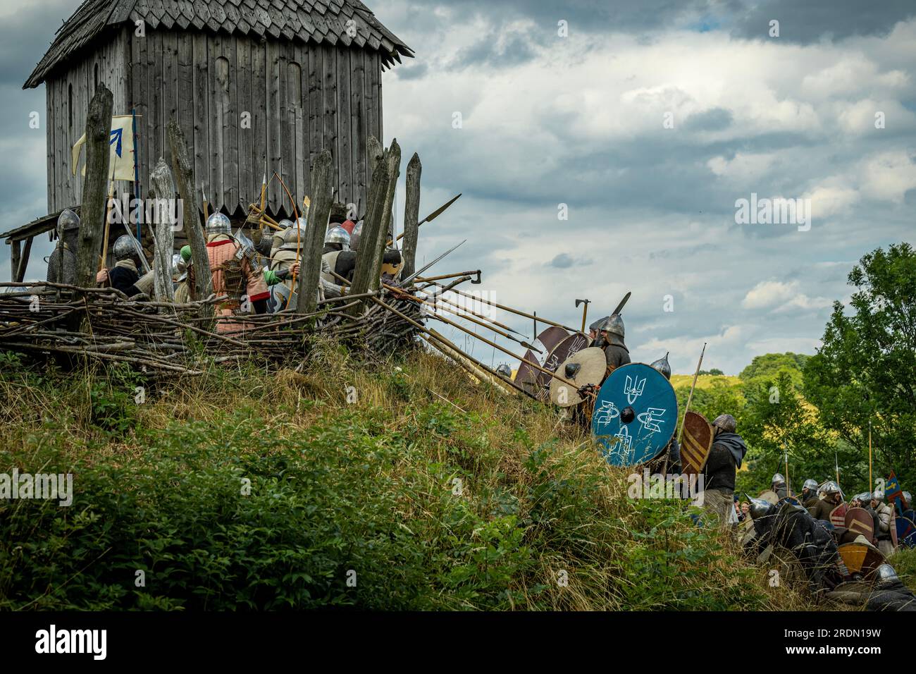 Chrastava, Czech Republic. 22nd July, 2023. Conquesting of Curie Vitkov ...