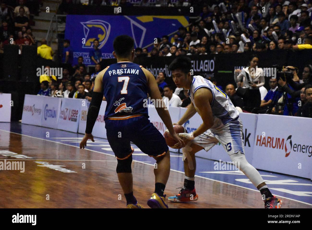 Bandung, West Java, Indonesia. July 22, 2023. Pelita Jaya Prastawa's ...