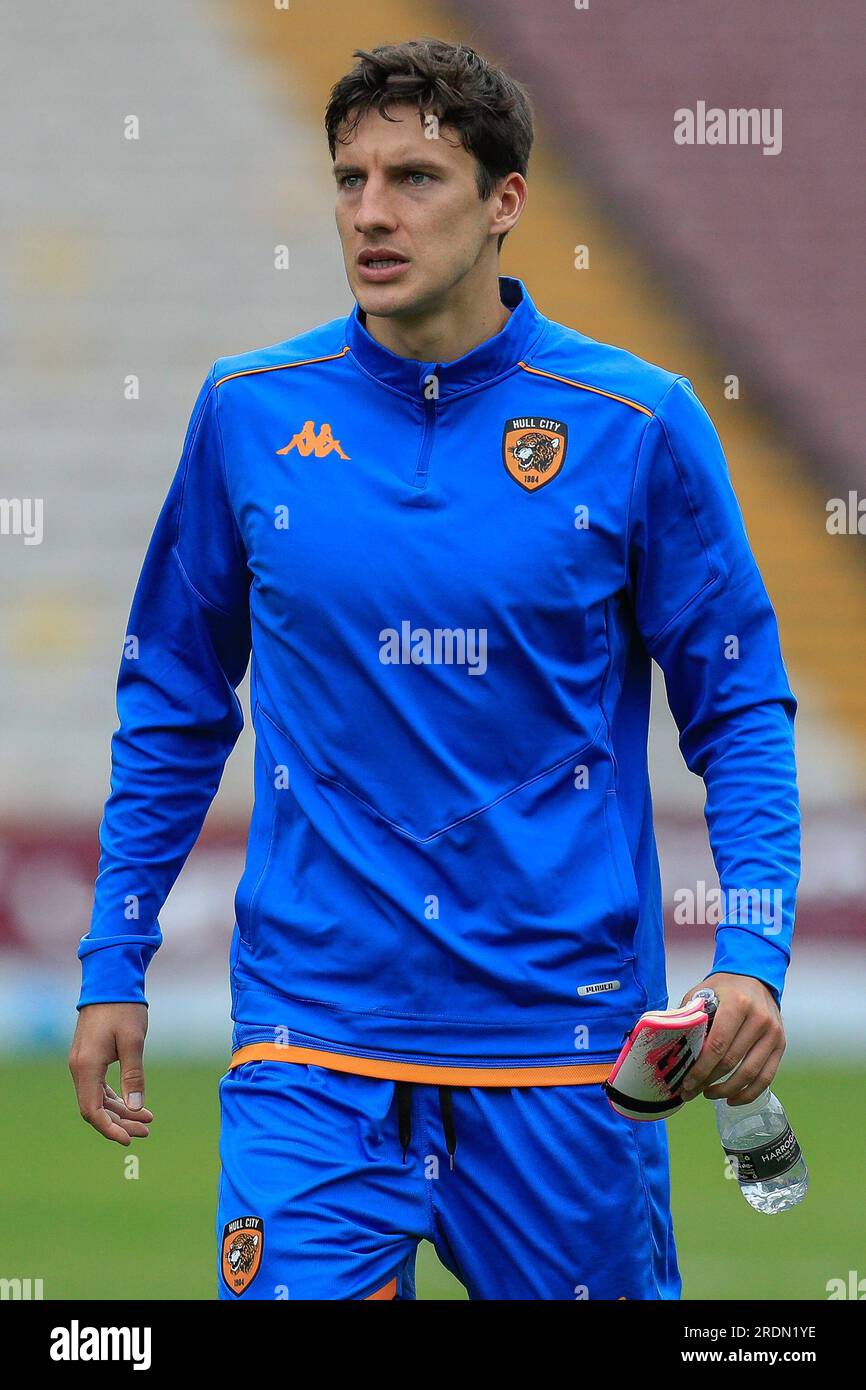 Alfie Jones #5 of Hull City after the Pre-season friendly match ...