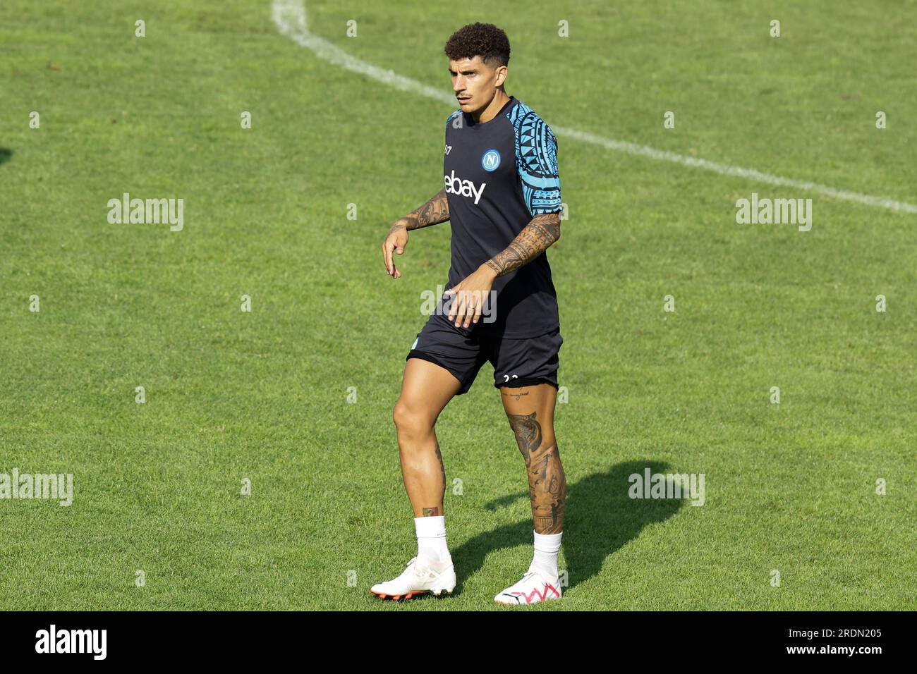 SSC Napoli's Italian defender Giovanni Di Lorenzo looks during the ...