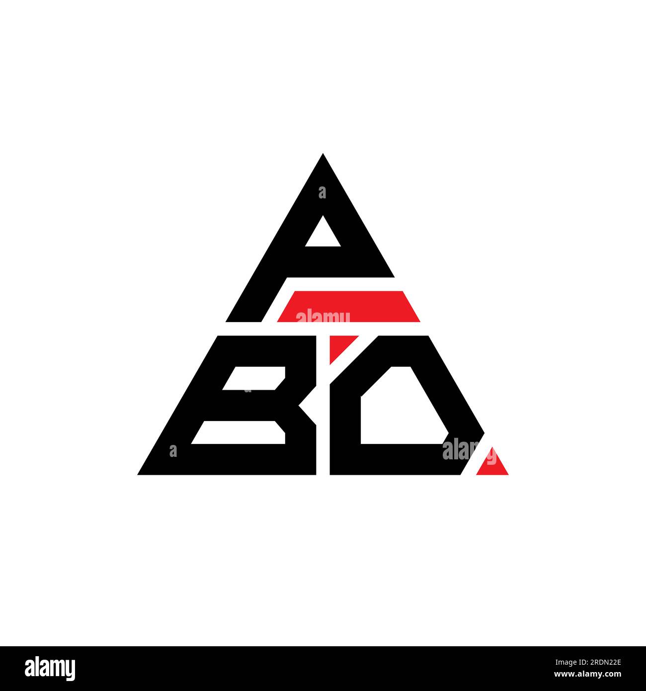 Pbo logo design hi-res stock photography and images - Alamy