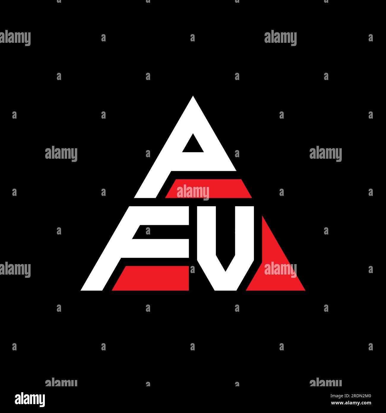 Pfv logo design hi-res stock photography and images - Alamy