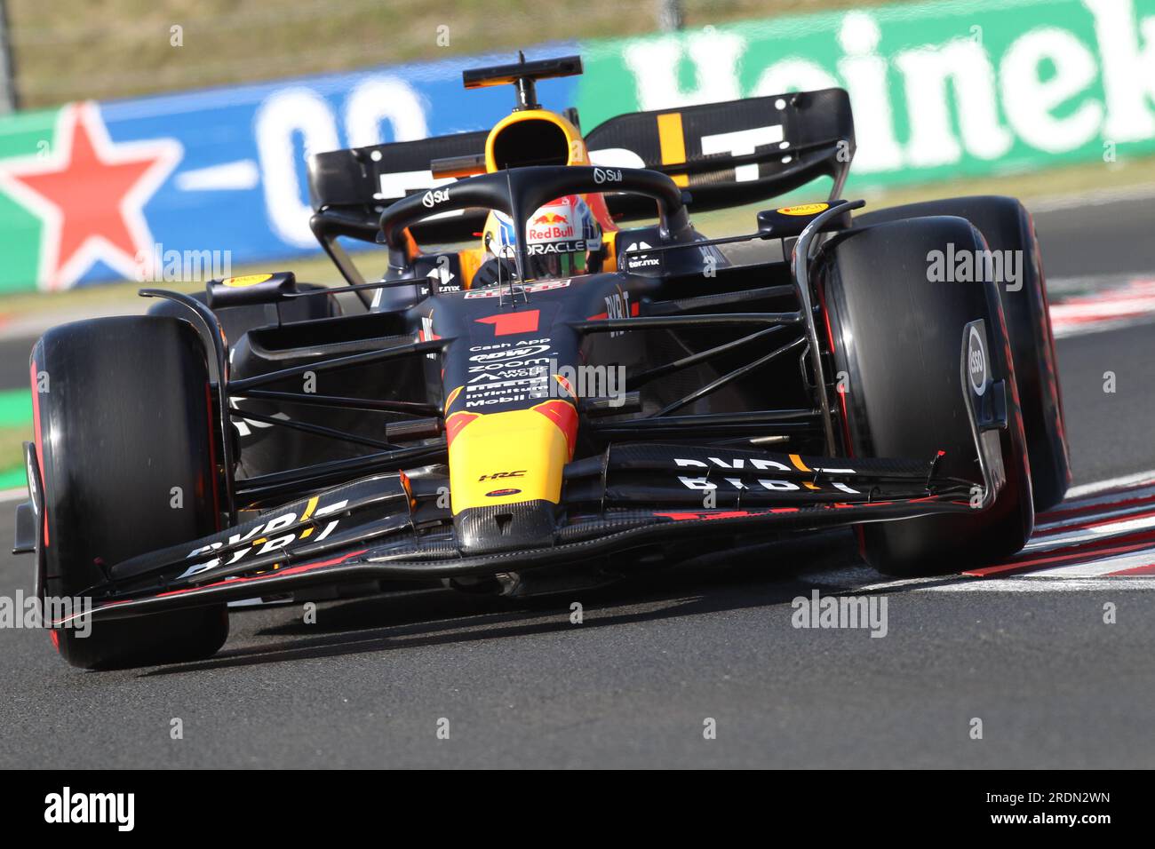 Max verstappen hungaroring qualifying hi-res stock photography and ...