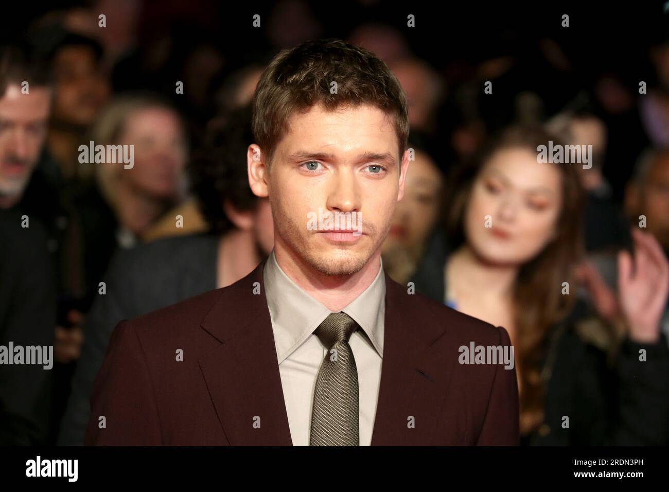 Billy Howle attends the European Premiere of "Outlaw King" during BFI ...