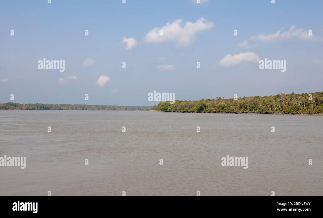 Sundarbans is a tidal wetland forest delta with an area of about 10,200 ...