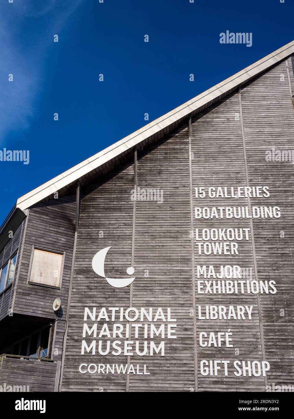 National Maritime Museum, Extra, Discovery Quay, Falmouth, Cornwall, England, UK, GB Stock Photo ...