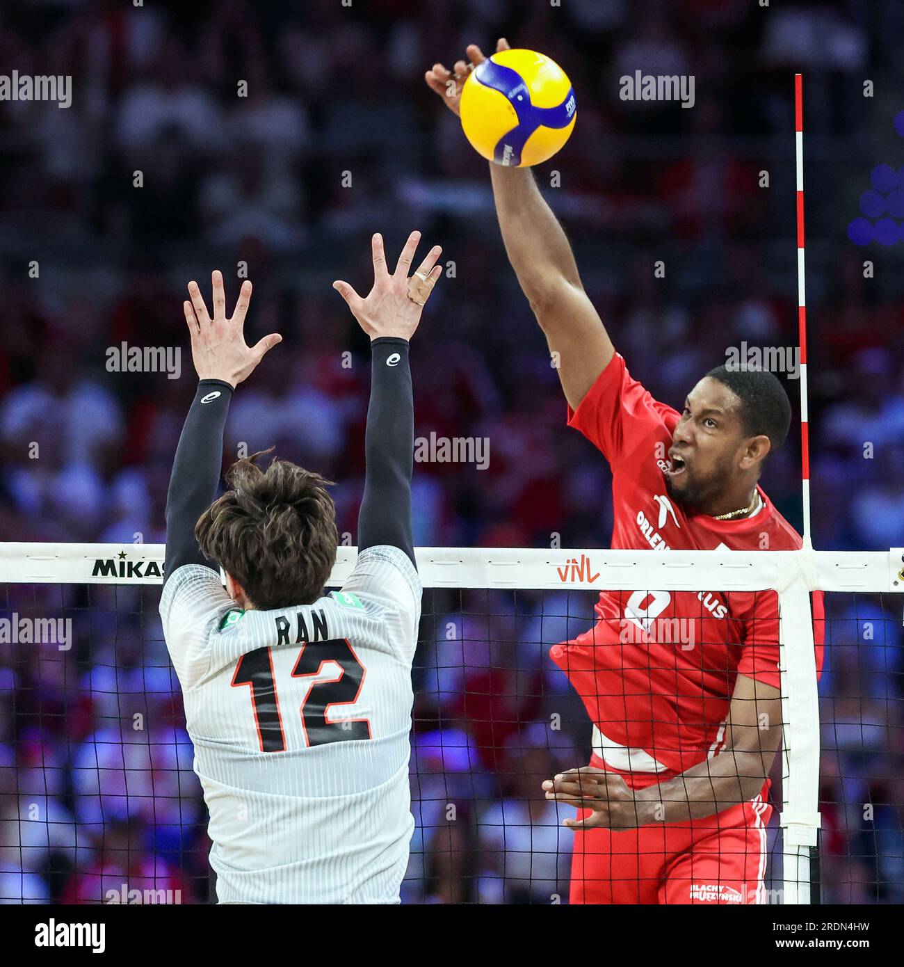 July 22, 2023: 22.07.2023 GDANSK SOPOT ERGO ARENA .SIATKOWKA MEZCZYZN ...