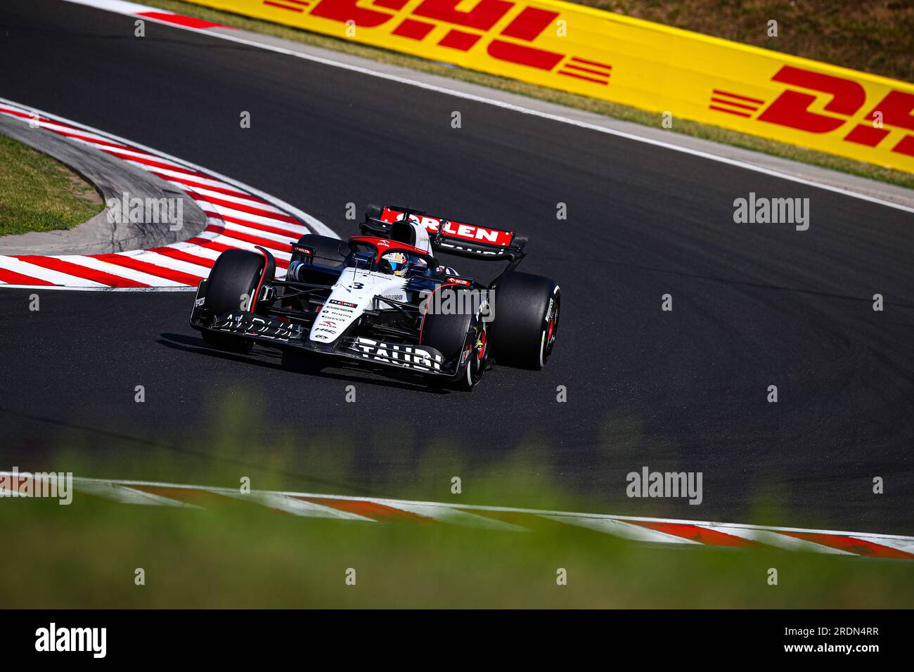 #03 Daniel Ricciardo, (AUS) Alpha Tauri, Honda during the Hungarian GP ...