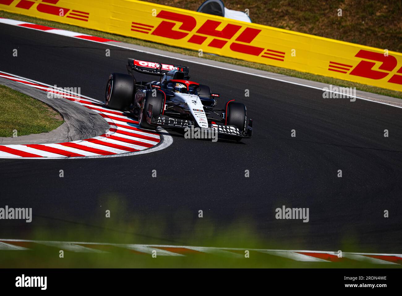 #03 Daniel Ricciardo, (AUS) Alpha Tauri, Honda during the Hungarian GP ...