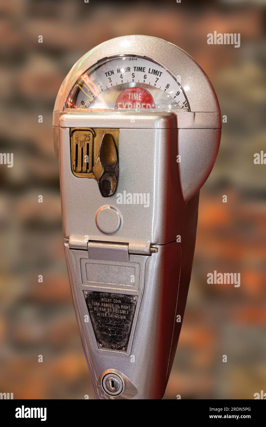 Old parking meter hi-res stock photography and images - Alamy