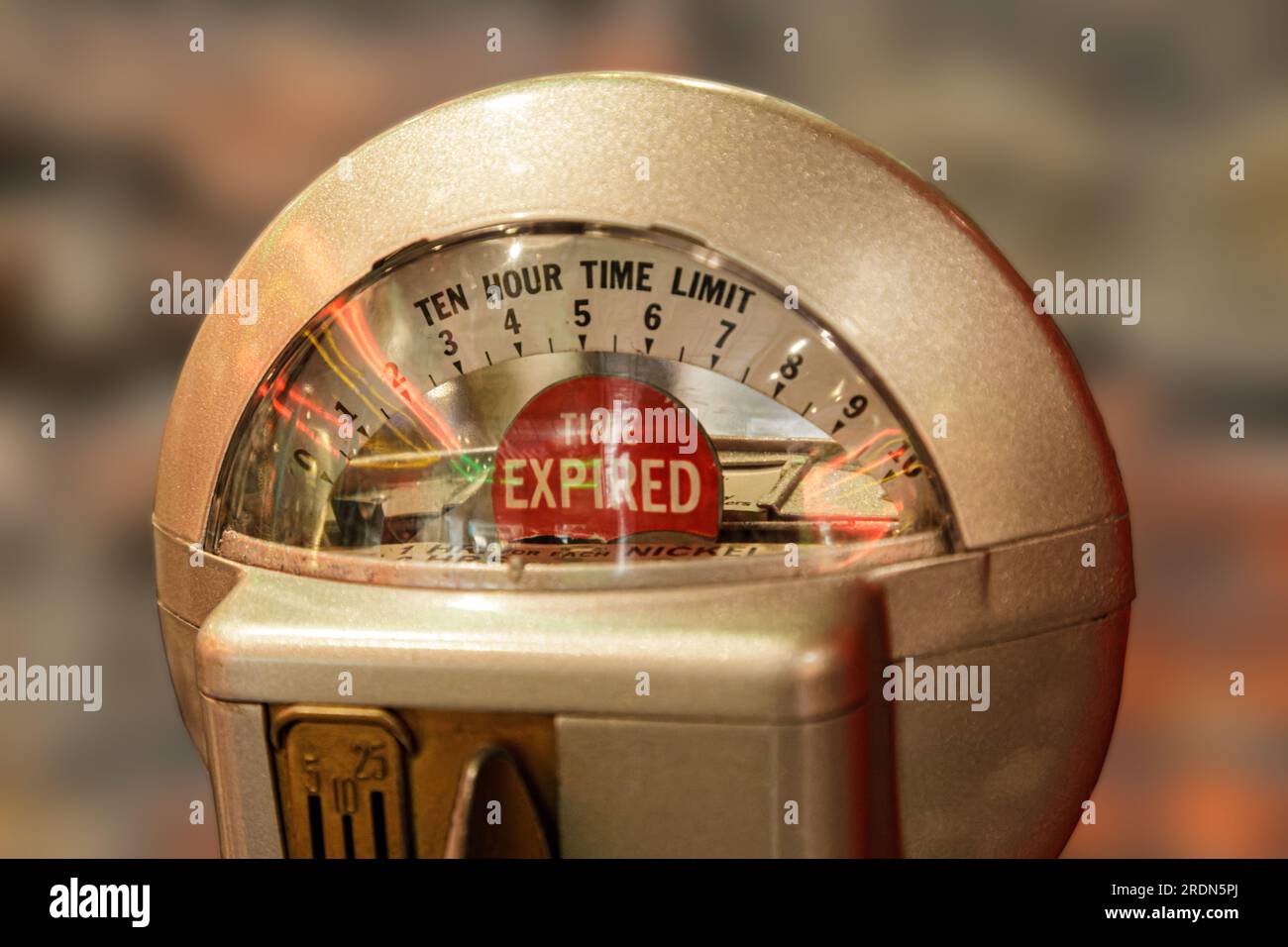 Vintage parking meter hi-res stock photography and images - Alamy