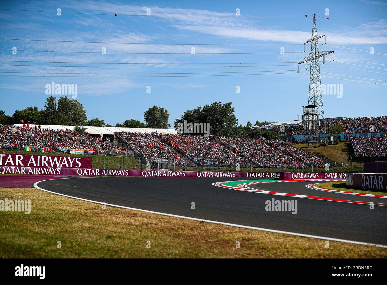 Public/Tifosi/Fan/Grandstand during the Hungarian GP, Budapest 20-23 ...