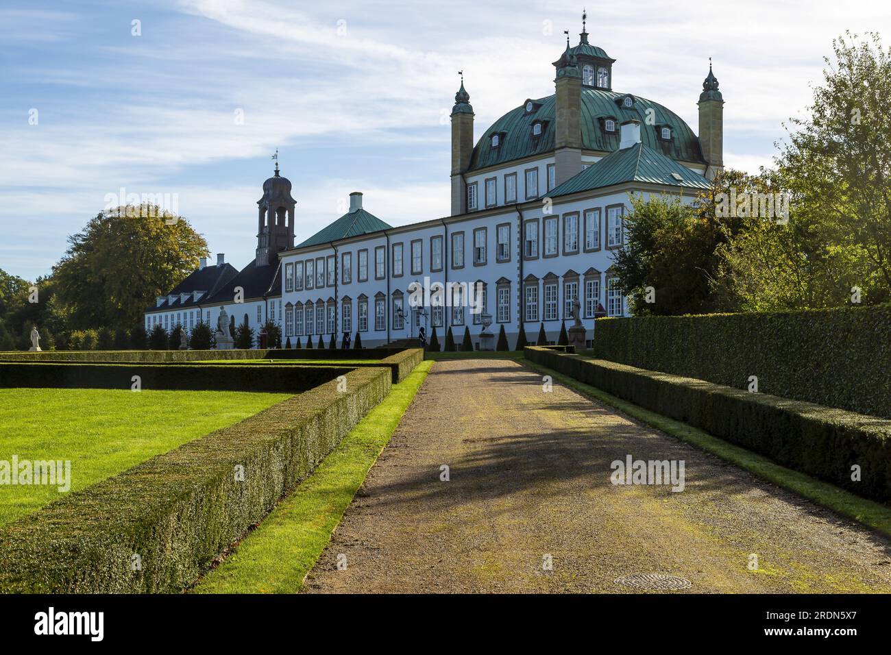 The construction of "Fredensborg Castle" was begun in 1719. After its ...