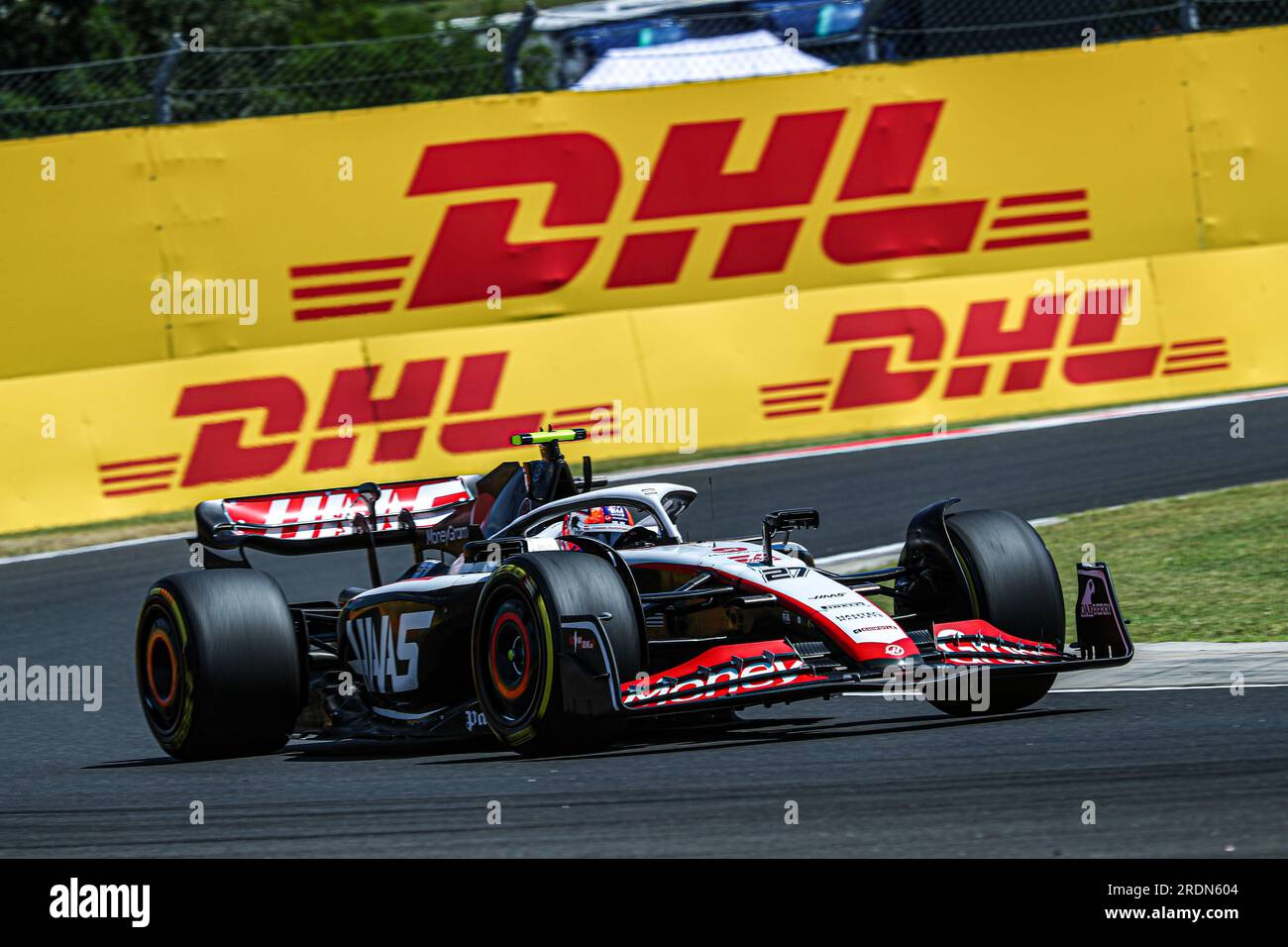 Nico Hulkenberg (GER) Haas F1 Team during Free Practice 3, Saturday Jul ...
