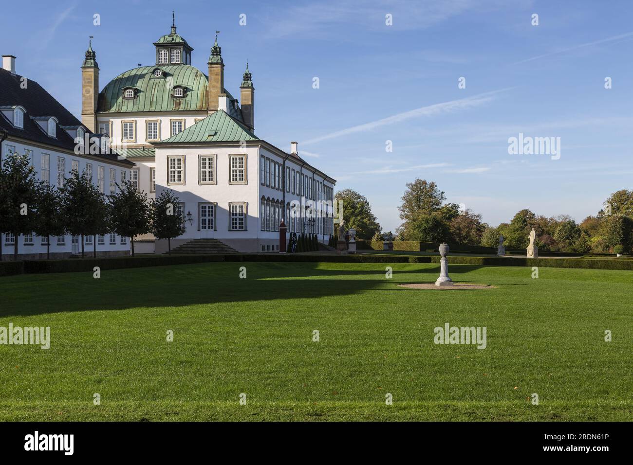 The construction of "Fredensborg Castle" was begun in 1719. After its ...