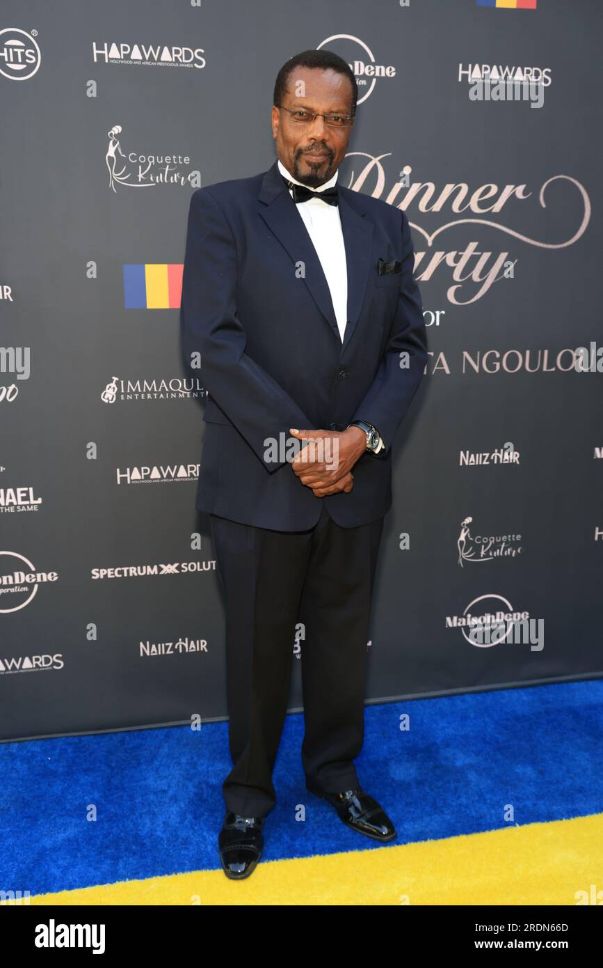 Los Angeles, California, USA. 21st July, 2023. Pastor Dan Wilson ...