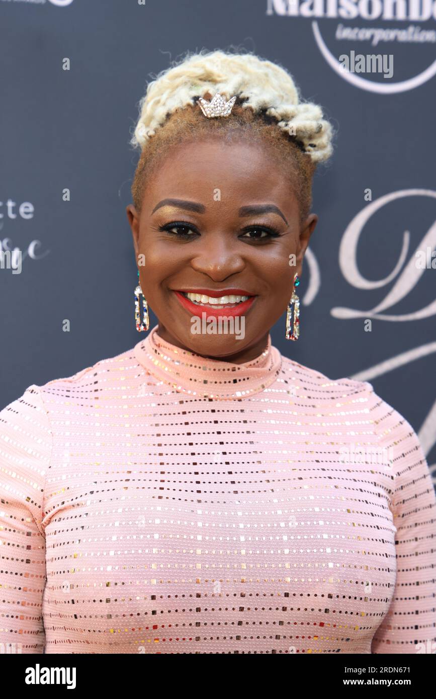 Los Angeles, California, USA. 21st July, 2023. Nigerian singer Abiodun ...