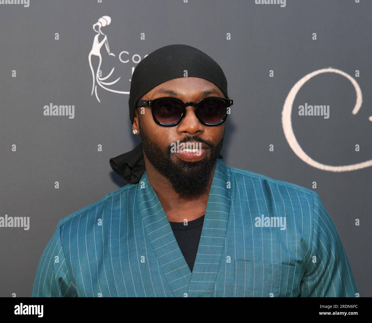 Los Angeles, California, USA. 21st July, 2023. Singer Ash Hamman ...