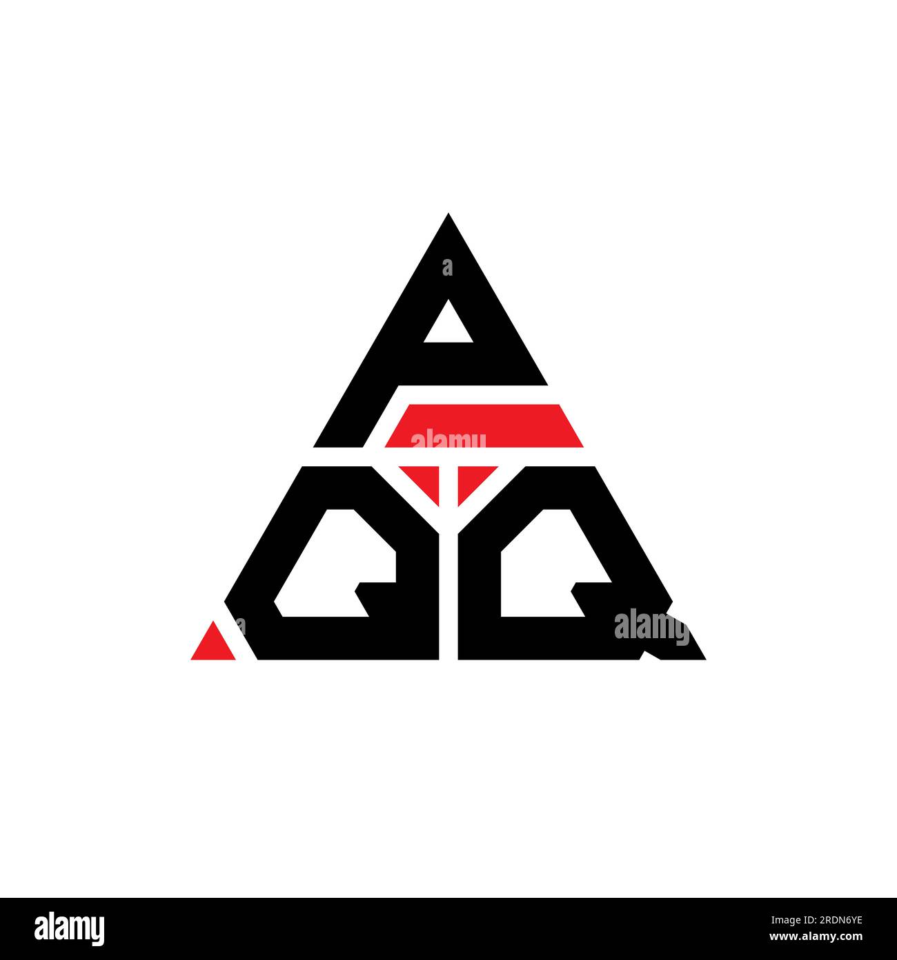 PQQ triangle letter logo design with triangle shape. PQQ triangle logo ...