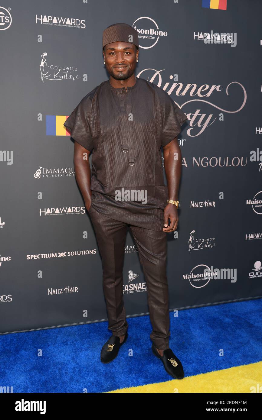 Los Angeles, California, USA. 21st July, 2023. Actor Zimzon Zion Lelo ...