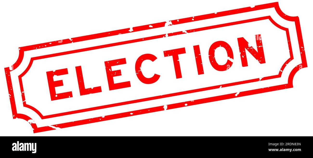 Rubber election stamp Stock Vector Images - Alamy