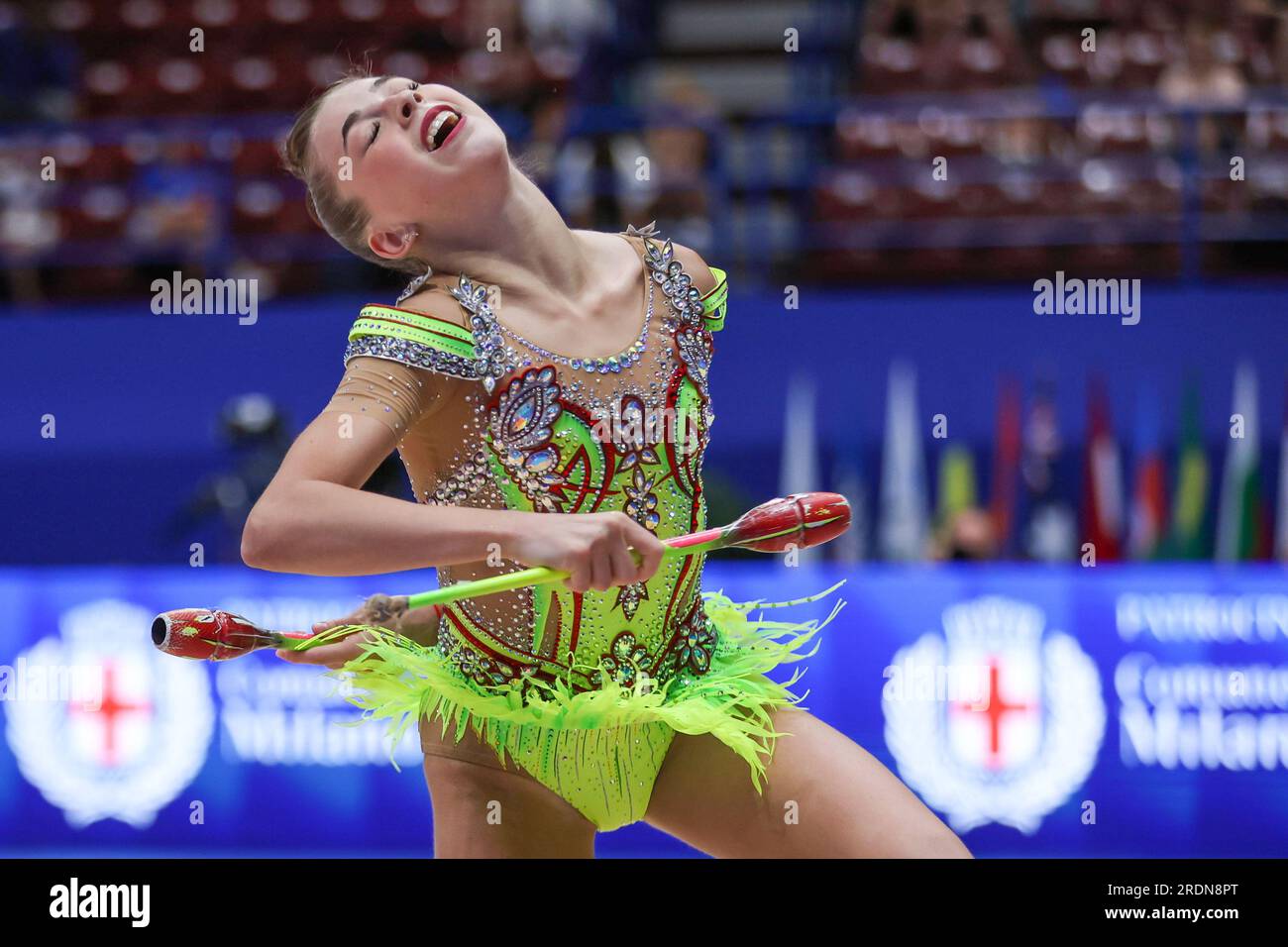 Milan, Italy. 22nd July, 2023. ATAMANOV Daria (ISR) during the ...