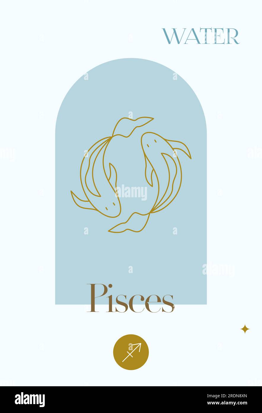 Fish sign of the zodiac hi-res stock photography and images - Alamy