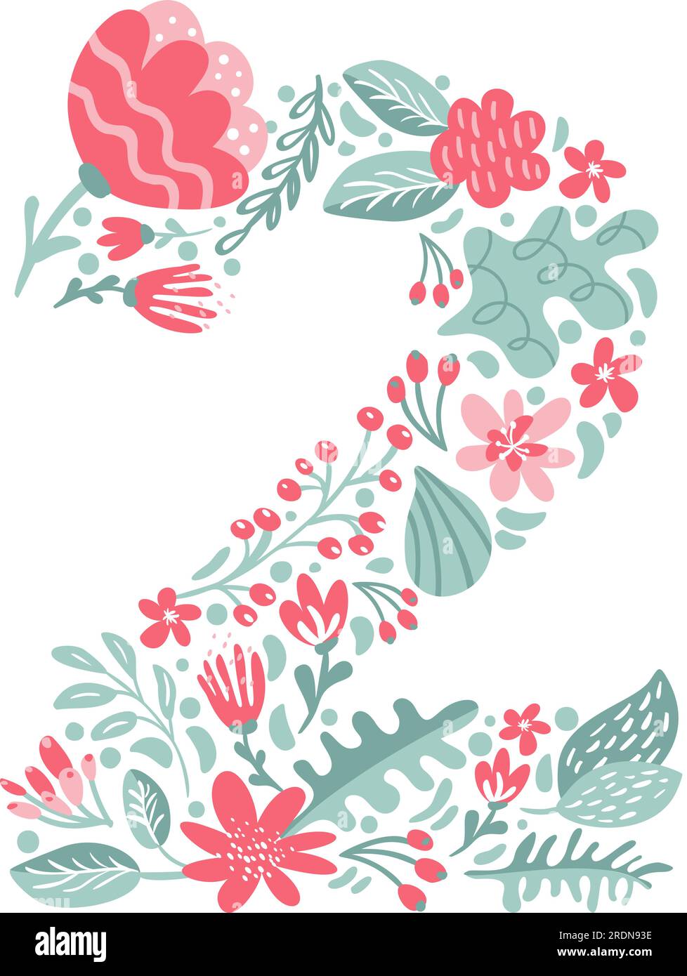 Number 2 Stock Vector Images - Alamy