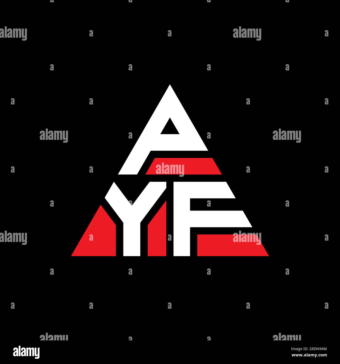 Pyf technology logo Stock Vector Images - Alamy