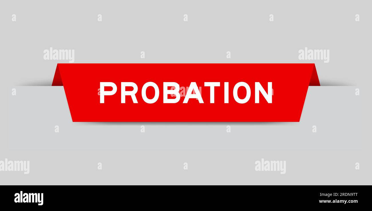 Probation period Stock Vector Images - Alamy