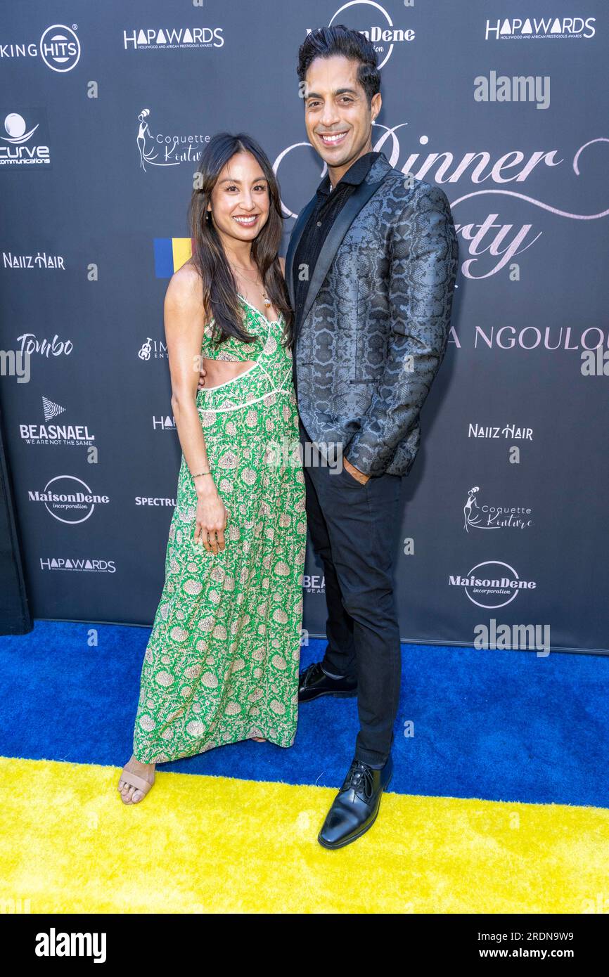 Los Angeles, USA. 21st July, 2023. Musical Artist Anthony Bless with ...
