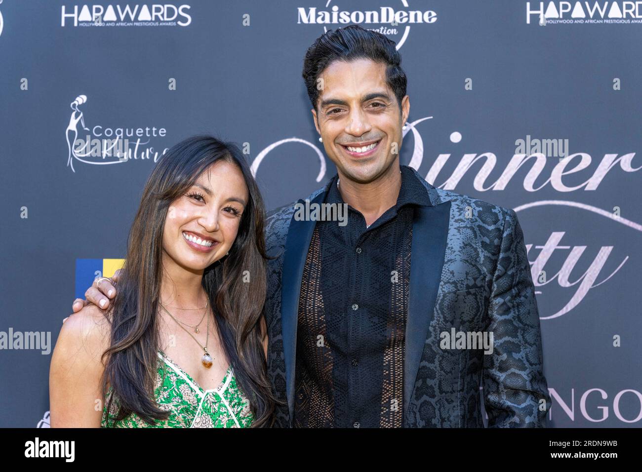 Los Angeles, USA. 21st July, 2023. Musical Artist Anthony Bless with ...