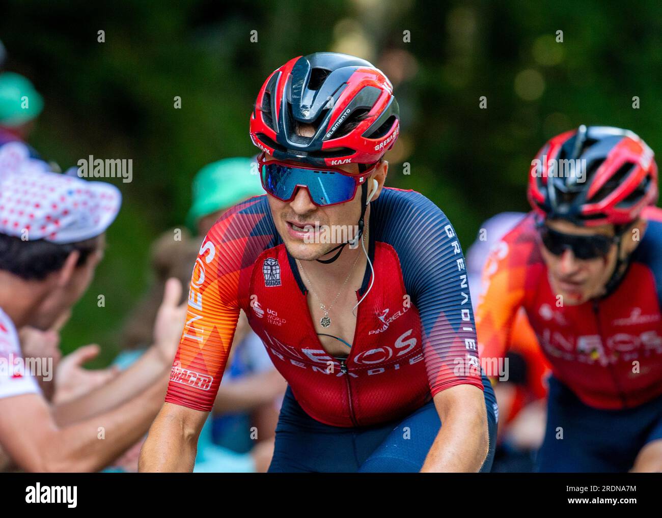 Belfort - Le Markstein Fellering, France. 22nd July 2023. INEOS ...