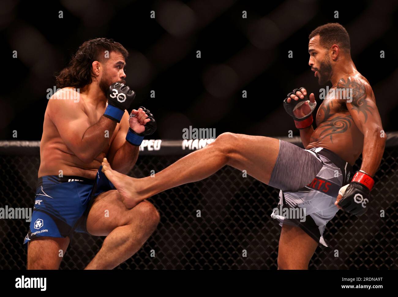 Danny Roberts (right) and Jonny Parsons in action during their ...