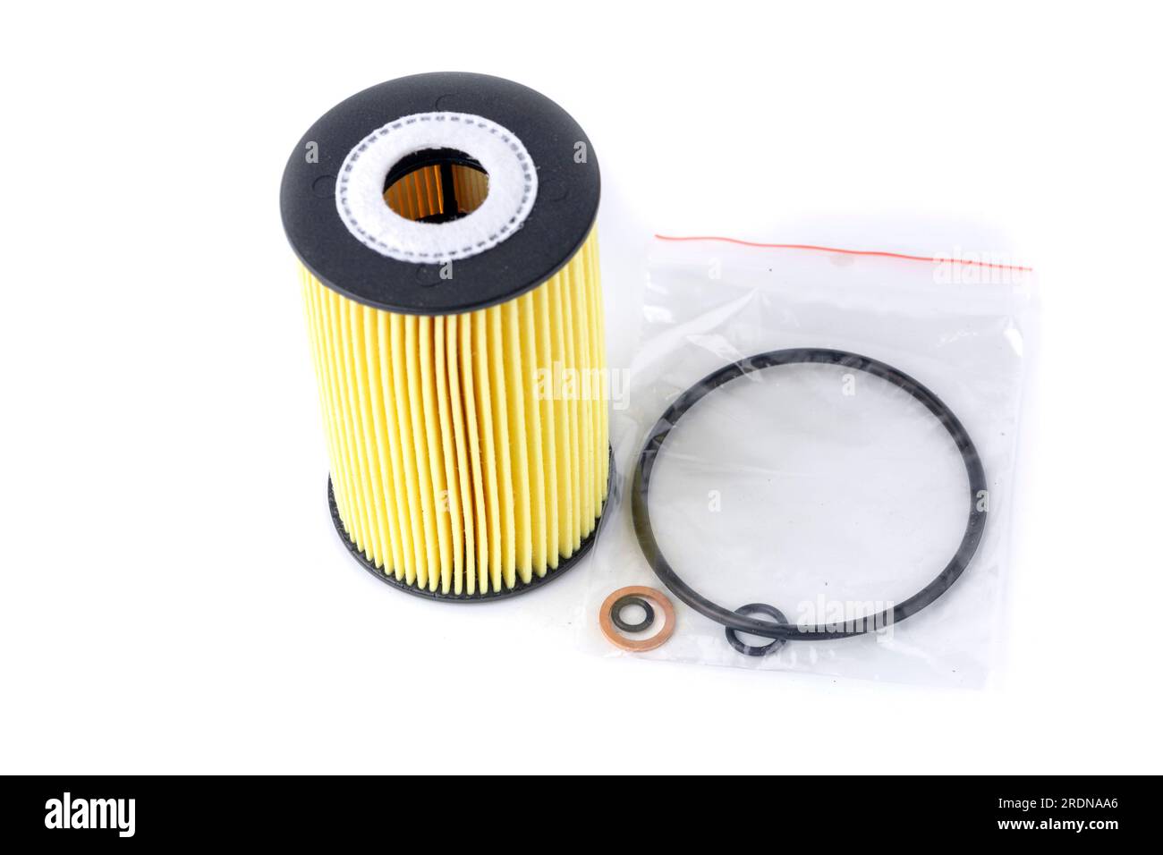 car fuel filter on white Stock Photo - Alamy