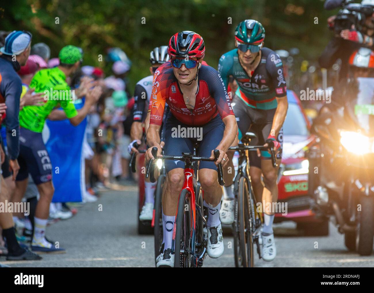 Belfort - Le Markstein Fellering, France. 22nd July 2023. INEOS ...