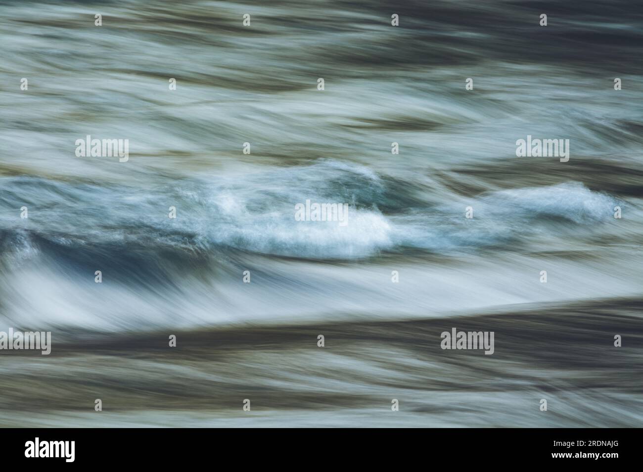 Abstract river water that looks like a painting Stock Photo - Alamy
