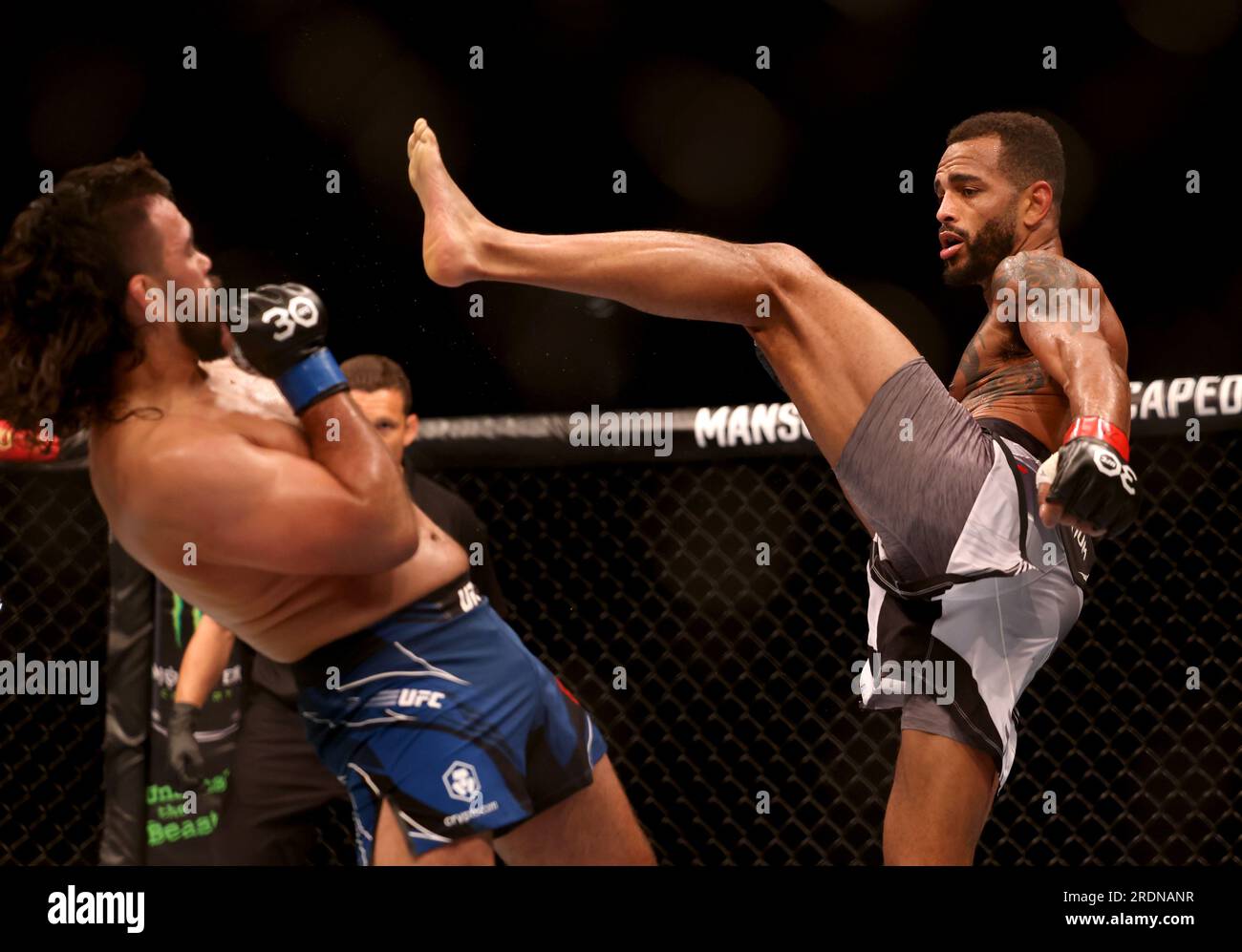 Danny Roberts (right) and Jonny Parsons in action during their ...