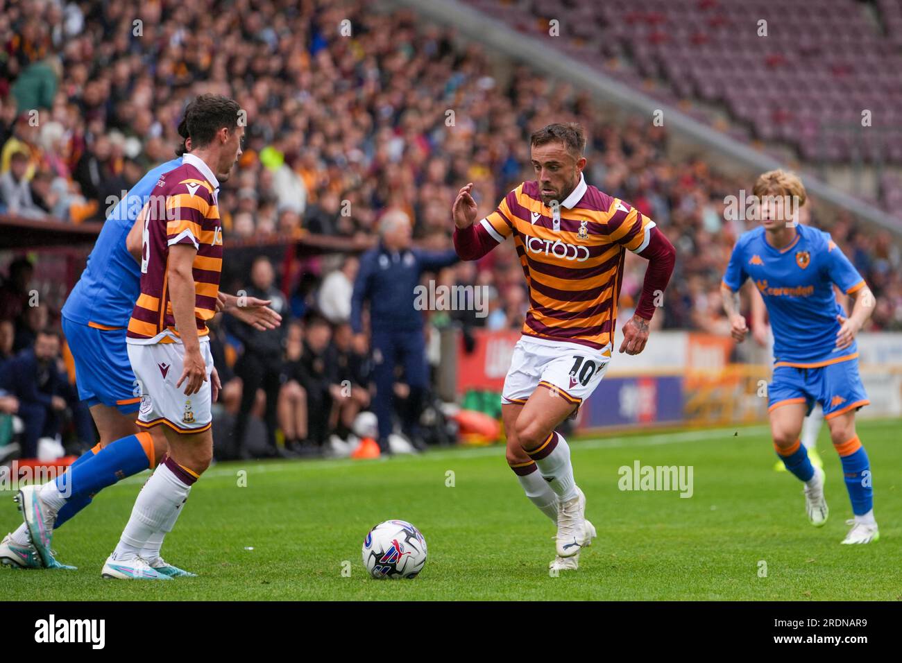 Bradford, UK. 22nd July 2023. Football League Friendly: Bradford City ...