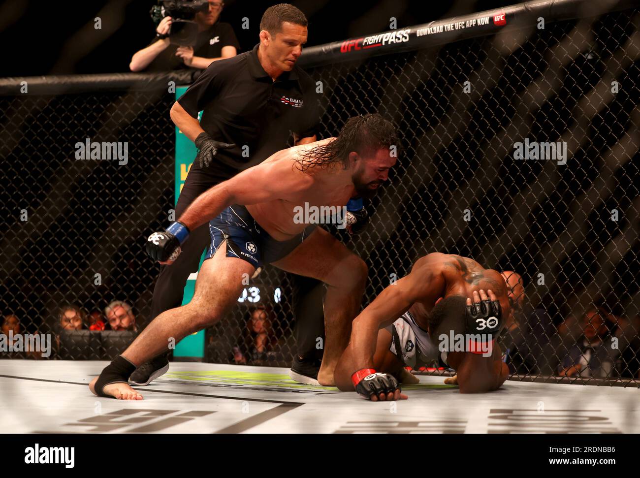 Jonny Parsons (left) and Danny Roberts in action during their ...