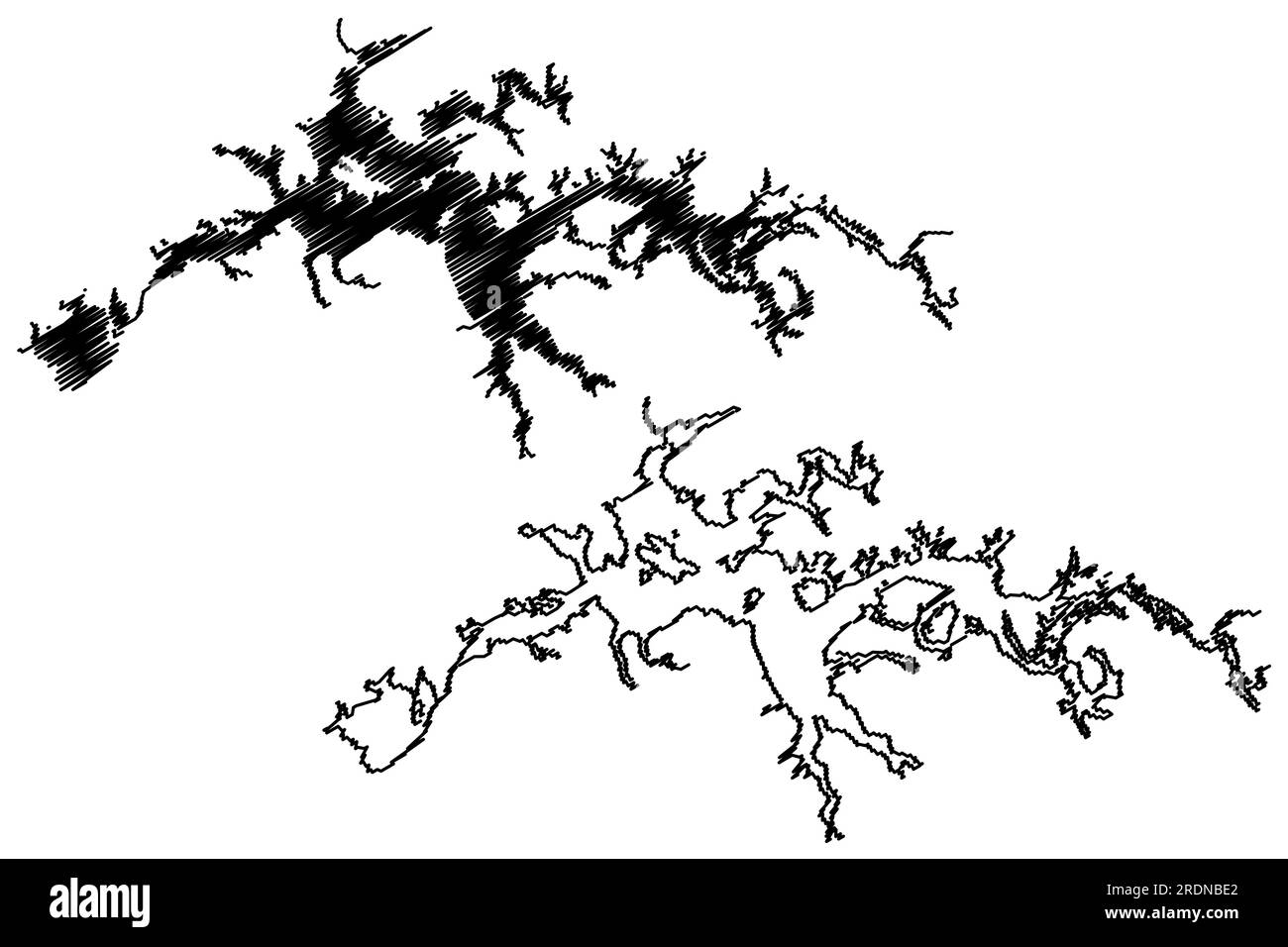 Lake Weiss Reservoir (United States of America, North America, us, usa ...