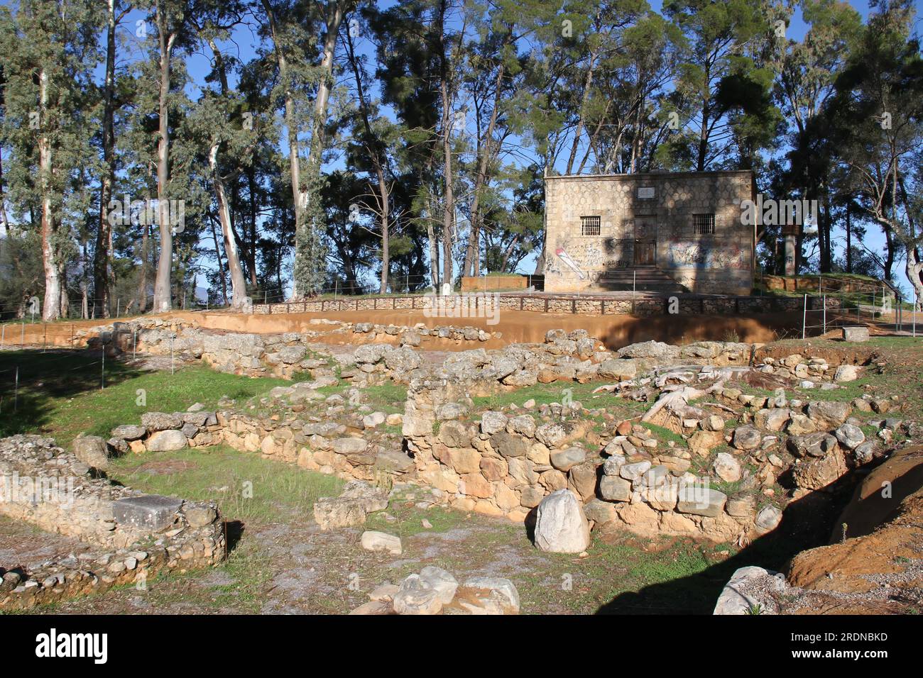 Ruins of Ancient Sparta in Greece Stock Photo - Alamy