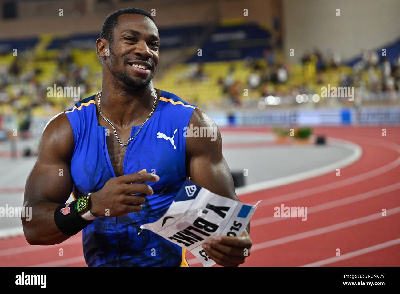 Monaco, Principality Of Monaco. 21st July, 2023. 100M MEN: Yohan BLAKE ...