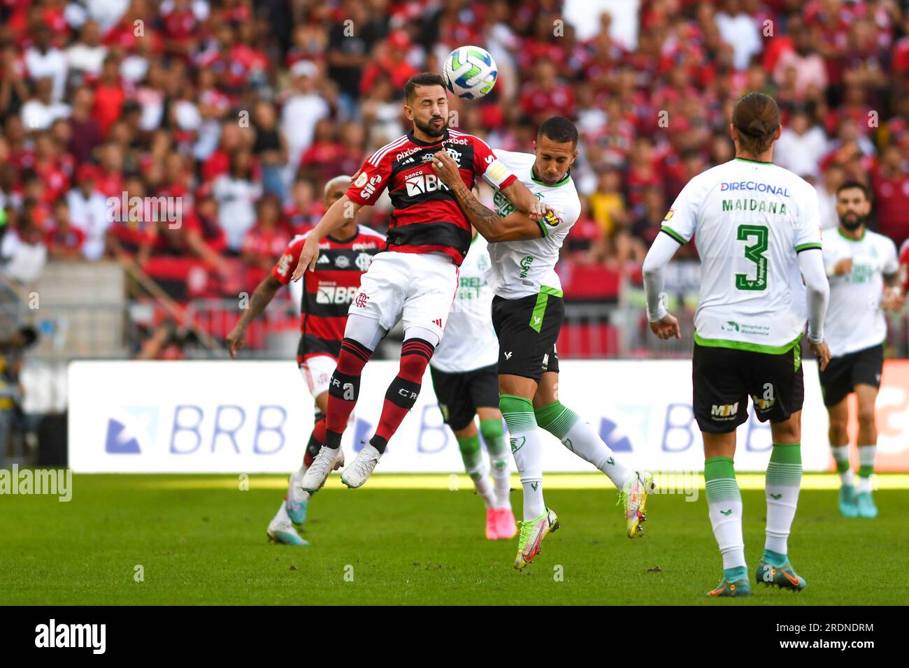 Rio De Janeiro, Brazil. 22nd July, 2023. MG held at Estádio do Maracanã ...