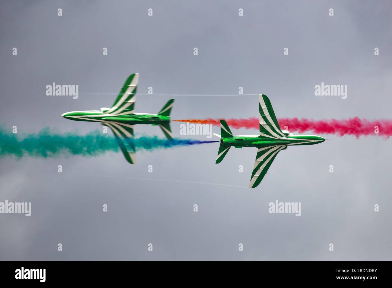 The Royal Saudi Air Force Falcons at the Royal International Air Tattoo ...