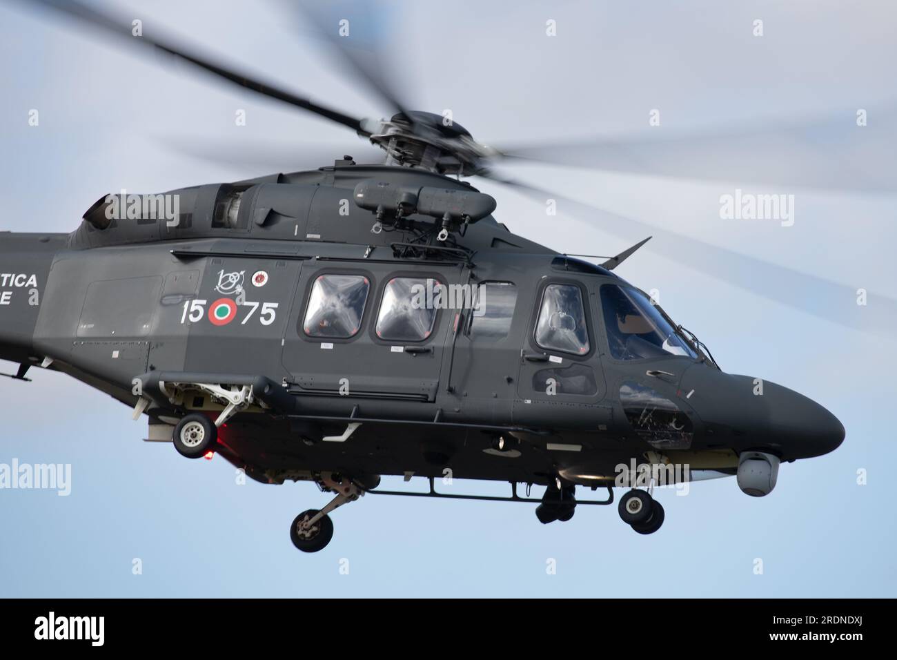 Italian Air Force Leonardo HH-139B displaying at the Royal ...