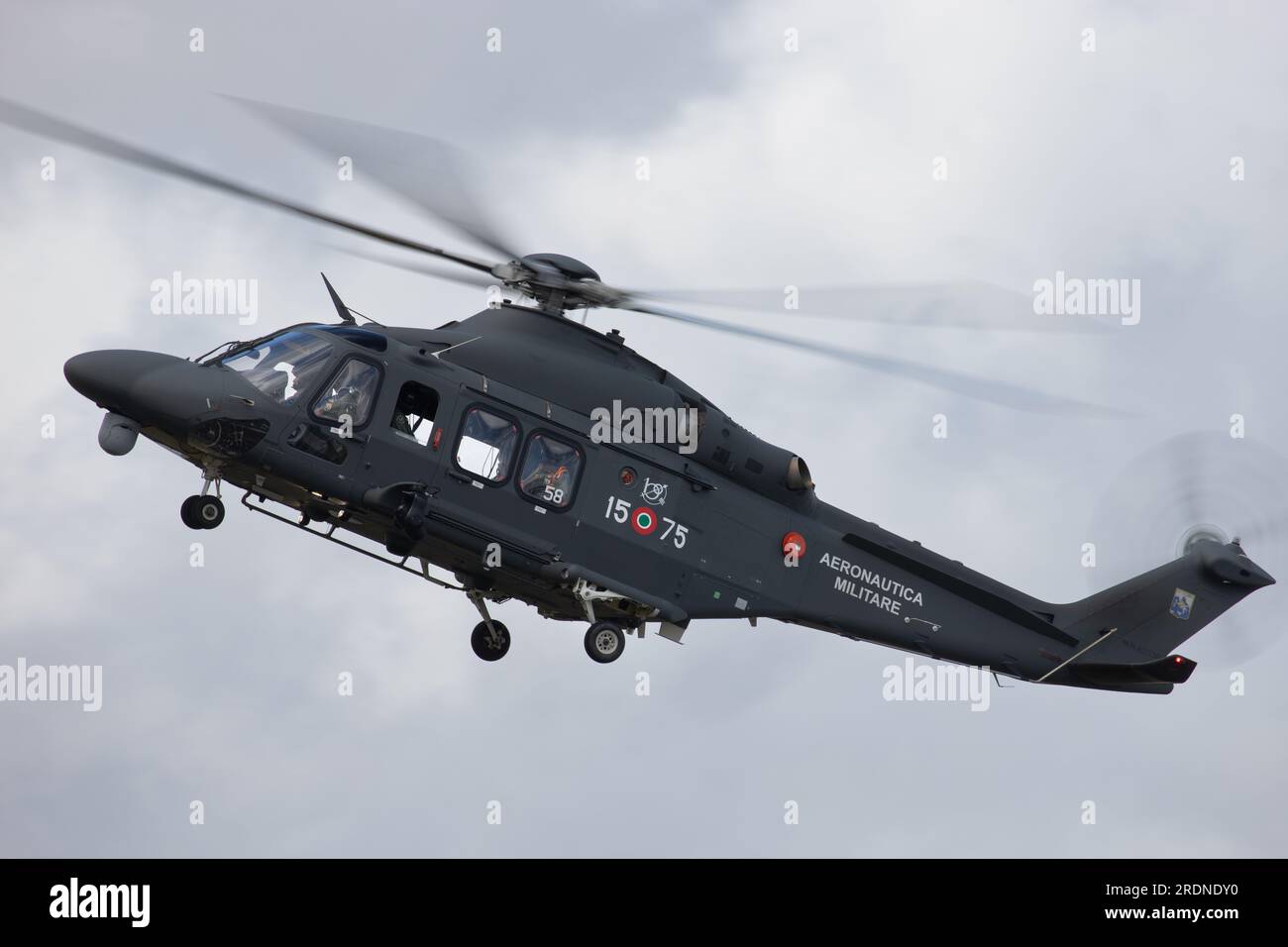 Italian Air Force Leonardo HH-139B displaying at the Royal ...