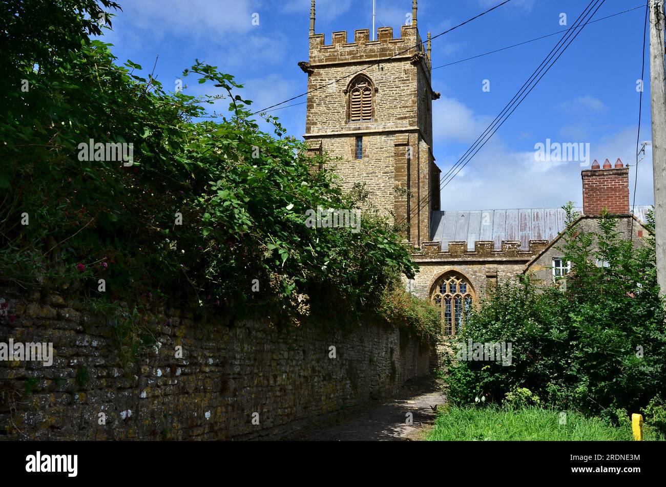 Parish church in Yetminster village in Dorset UK Stock Photo - Alamy