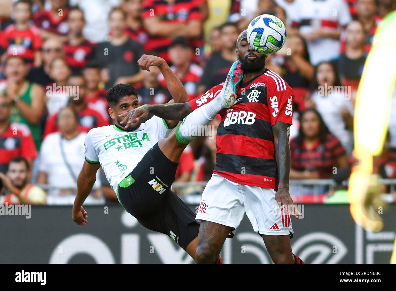 Rio De Janeiro, Brazil. 22nd July, 2023. MG held at the Maracanã ...
